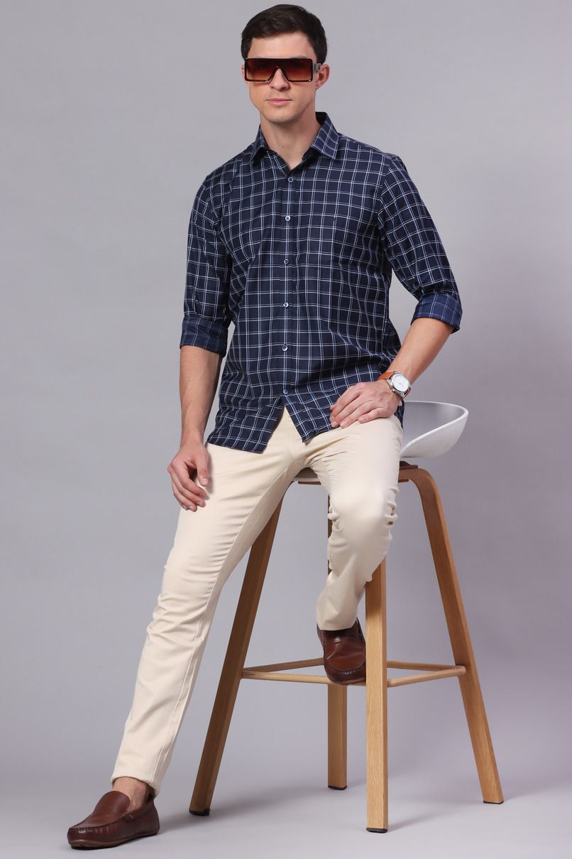 NAVY CHECKS – Venfield